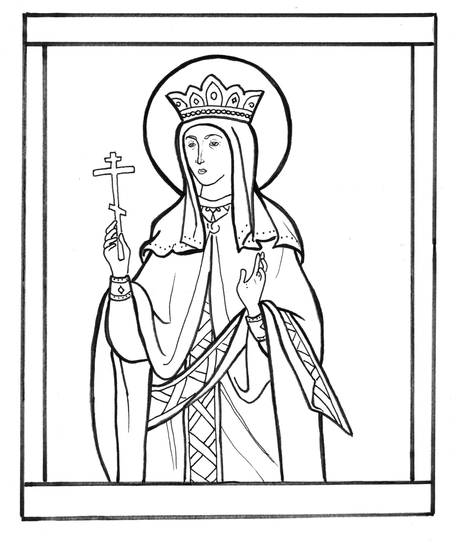 Coloring pages for April – Sparks 4 Orthodox Kids