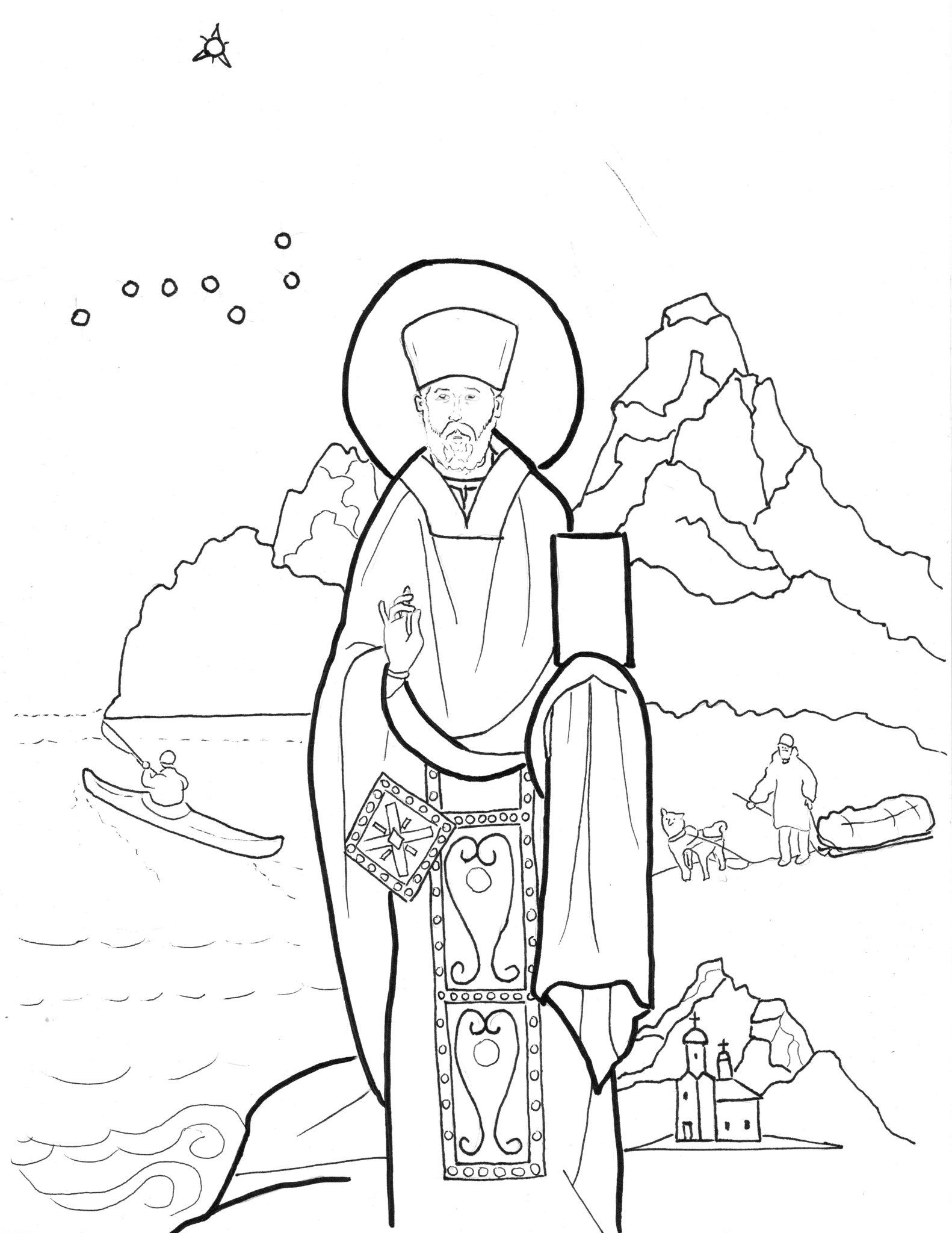 Free Coloring Pages – Sparks 4 Orthodox Kids